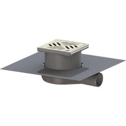 Kessel Bodenablauf Der Ultraflache 54 DN 50 Designrost, mit Lock & Lift