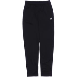 Adidas Damen Stoffhose, schwarz, Gr. 164