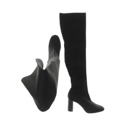 Zara Damen Stiefel, schwarz, Gr. 38