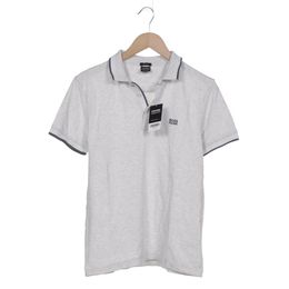 BOSS Green Herren Poloshirt, grau, Gr. 48