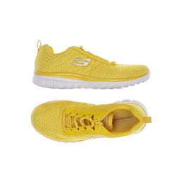 Skechers Damen Sneakers, gelb, Gr. 37