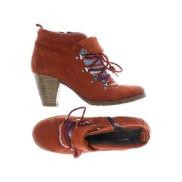 Tamaris Damen Stiefelette, rot, Gr. 37