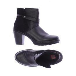 Rieker Damen Stiefelette, schwarz, Gr. 37