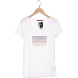 EDC by Esprit Damen T-Shirt, weiß, Gr. 38