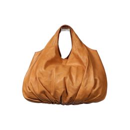 Cos Damen Handtasche, orange, Gr.