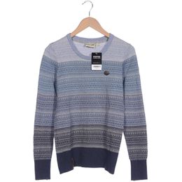 Naketano Damen Pullover, blau, Gr. 42