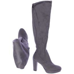 Tamaris Damen Stiefel, grau, Gr. 40