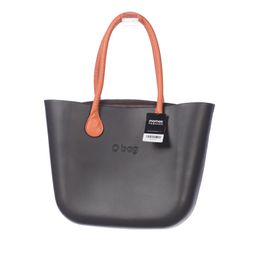 O bag Damen Handtasche, schwarz, Gr.