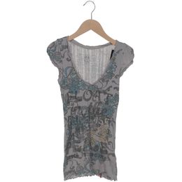 EDC by Esprit Damen T-Shirt, grau, Gr. 36