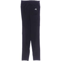 Adidas Damen Stoffhose, schwarz, Gr. 0