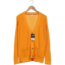 Tommy Hilfiger Damen Strickjacke, orange, Gr. 36