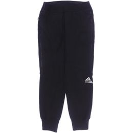 Adidas Damen Stoffhose, schwarz, Gr. 0