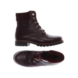 Panama Jack Damen Stiefelette, bordeaux, Gr. 37