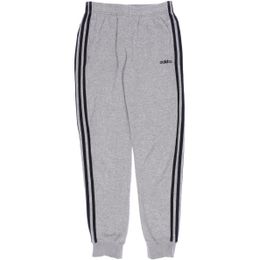 Adidas Herren Stoffhose, grau, Gr. 164