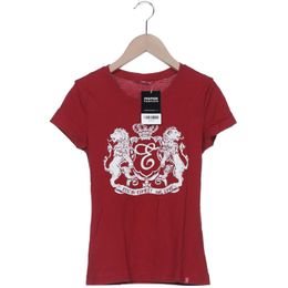 EDC by Esprit Damen T-Shirt, rot, Gr. 32