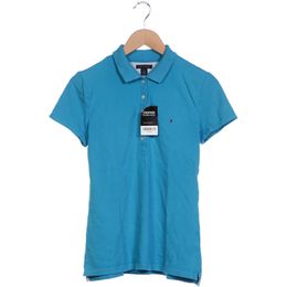 Tommy Hilfiger Damen Poloshirt, hellblau, Gr. 38