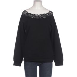 Tom Tailor Denim Damen Sweatshirt, schwarz, Gr. 38