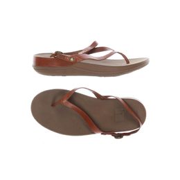 fitflop Damen Sandale, braun, Gr. 39