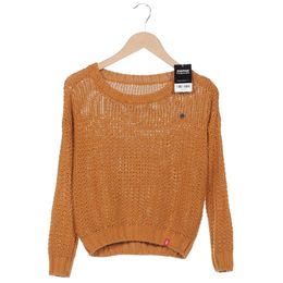 EDC by Esprit Damen Pullover, orange, Gr. 34