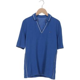 Tommy Hilfiger Damen Poloshirt, blau, Gr. 38