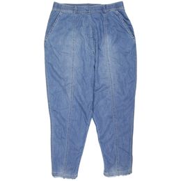 Rundholz Damen Stoffhose, blau, Gr. 0