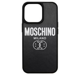 Moschino Handyh&uuml;llen - Phone Case - Gr. unisize - in Schwarz - f&uuml;r Damen