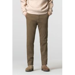 Chinos MEYER "Oslo" Gr. 58, Normalgrößen, braun (cappuccino) Herren Hosen aus Bio-Baumwolle