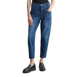 Marc O'Polo Boyfriend-Jeans MARC O'POLO "aus softem Cashmere Touch Denim" Gr. 27, Länge 30, blau Damen Jeans