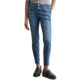 Marc O'Polo Boyfriend-Jeans MARC O'POLO "aus stretchigem Organic Cotton-Mix" Gr. 27, Länge 30, blau Damen Jeans