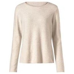 Mendler Yak-Mix-Pullover, Melange natur, 40/42