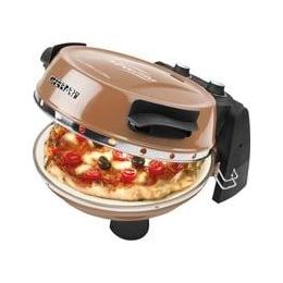 G3FERRARI Pizzaofen Napoletana kupfer, 1.200 Watt, f&uuml;r Pizza &Oslash; 31cm, 2 Steine
