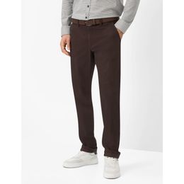 Eurex By Brax Herren Flatfronthose Style JIM, Braun, Gr. 24