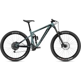 GHOST Mountainbike &raquo;Riot EN AL Essential&laquo; 12 Gang SRAM GX Eagle Schaltwerk Kettenschaltung f&uuml;r Damen und Herren, Kettenschaltung graublau, schwarz