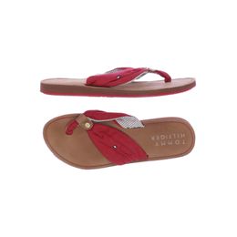 Tommy Hilfiger Damen Sandale, rot, Gr. 40