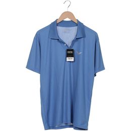 TRIGEMA Herren Poloshirt, blau, Gr. 52