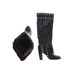 Bronx Damen Stiefel, schwarz, Gr. 37