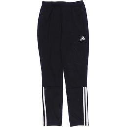 Adidas Herren Stoffhose, schwarz, Gr. 152