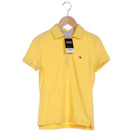 Tommy Hilfiger Damen Poloshirt, gelb, Gr. 34