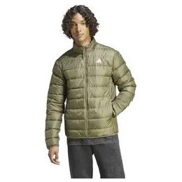 Outdoorjacke Adidas SPORTSWEAR "ESS LITE DOWN J" Gr. L, grün (olive strata) Herren Jacken