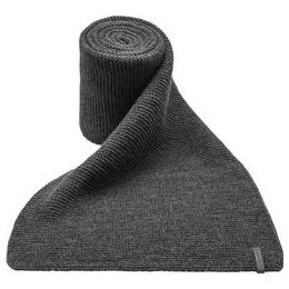 Strickschal Chillouts "George Scarf" grau (dunkelgrau melange) Damen Modetücher Herren-Schal, wärmend, meliert