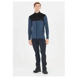 Fleecejacke WHISTLER "Nevados" Gr. S, blau (dunkelblau) Herren Jacken Atmungsaktiv und perfekt für Outdoor geeignet