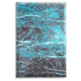 Badematte Grund Badematten Gr. rechteckig (60cm x 90cm),, blau (grau, ozean)