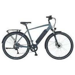 E-Bike Prophete "Entdecker 1.8" E-Bikes Gr. 54cm, 28 Zoll (71,12cm), grau (anthrazit matt) Pedelec, Elektrofahrrad für Herren