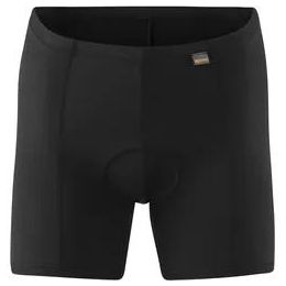 Fahrradhose Gonso "Base Pant W" Gr. 52, Normalgrößen, schwarz Damen Hosen Fahrradunterhose, atmungsaktive Radhose mit Sitzpolster, Tight fit