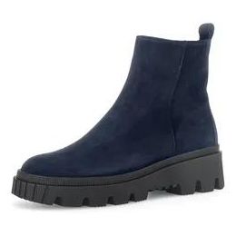 Stiefelette Gabor Gr. 42, blau (nachtblau) Damen Schuhe Blockabsatz, Komfortschuh, Ankleboots mit Best Fitting-Ausstattung