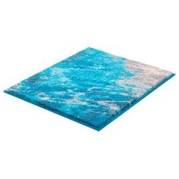 Badematte Grund Badematten Gr. rechteckig (70cm x 120cm),, blau (türkis)