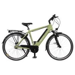 E-Bike MAXTRON "MT 11X" Gr. 54, grün (reseda, grün), E-Bikes, 54cm, 28 Zoll (71,12cm), Pedelec, Elektrofahrrad für Herren