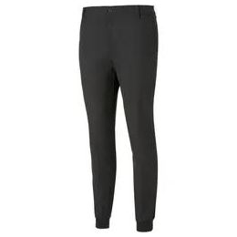 Golfhose Puma "Dealer Golf-Jogginghose Herren" Gr. 36/32, Länge 32, schwarz (black) Herren Hosen