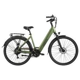 E-Bike Adore "CV-180" E-Bikes Gr. 48cm, 28 Zoll (71,12cm), grün (maigrün matt) Pedelec, Elektrofahrrad für Damen u. Herren