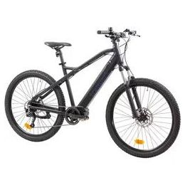 E-Bike Tretwerk "Commander" E-Bikes Gr. 50cm, 27,5 Zoll (69,85cm), schwarz Pedelec, Elektrofahrrad für Damen u. Herren, MTB